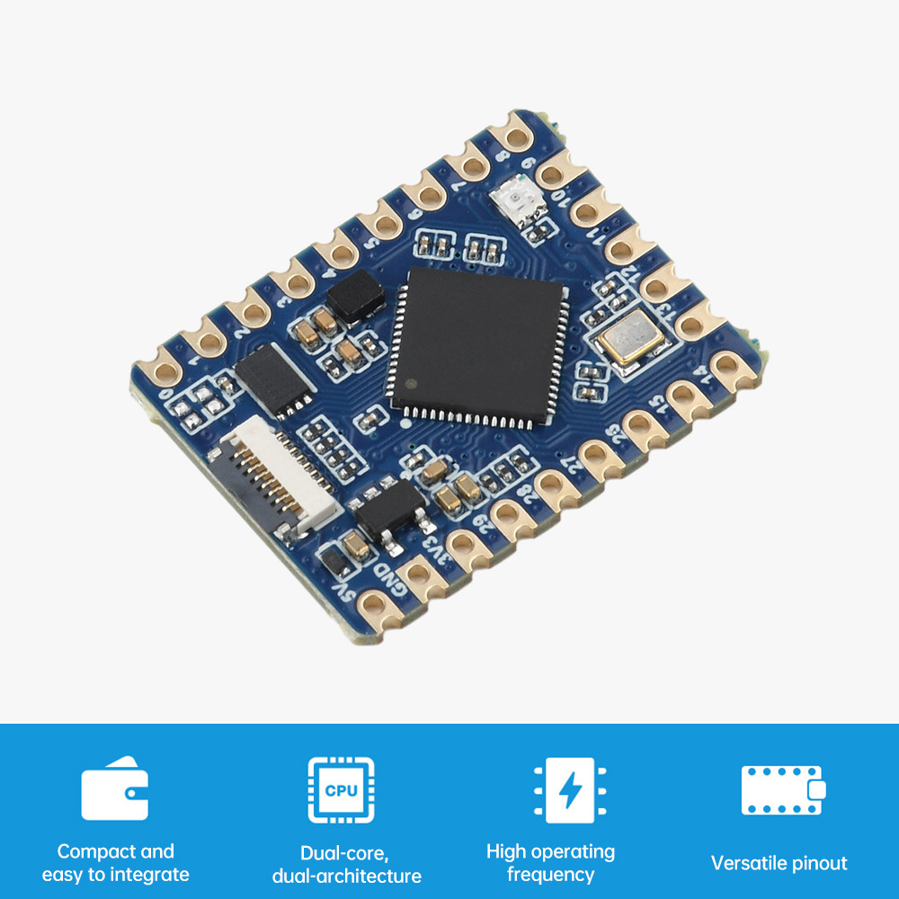 Pcbfun RP2350 Tiny Microcontroller บอร์ดพัฒนาตาม Rp2350A Dual Core Dual ...