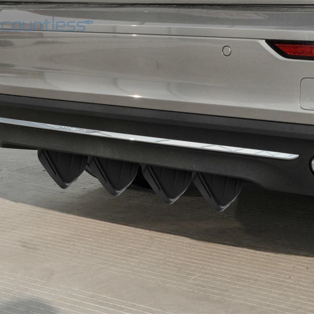 4 ชิ้น/เซ็ต Universal Mini Car ด้านหลัง Diffuser Add-On สกรูติดตั้ง ...