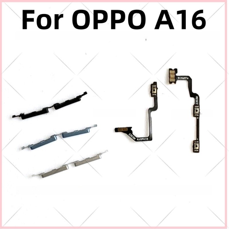 On off ปุ่มปรับระดับเสียงไฟ Flex สําหรับ OPPO A16 Power Volume Flex ...