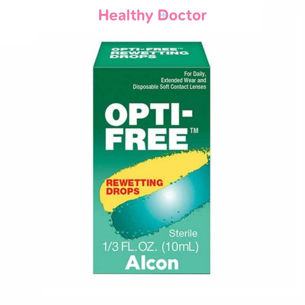 Alcon Opti-Free Rewetting Drops น้ำตาเทียม บรรเทาอาการระคายเคืองตา ตา ...