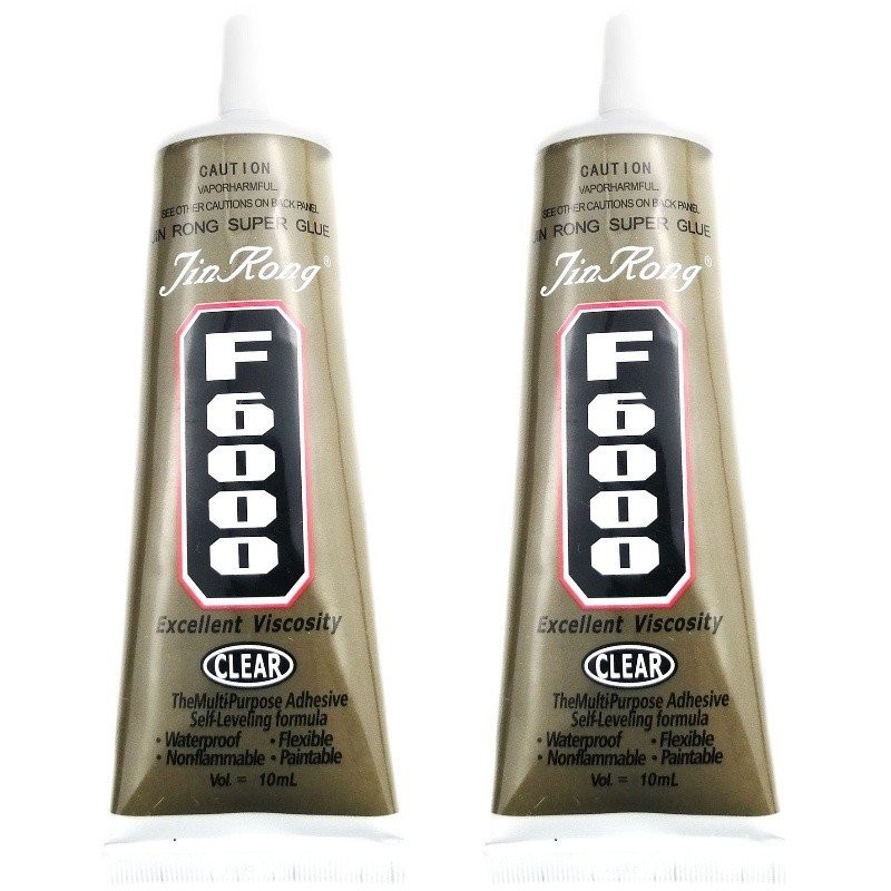 หลอดกาวเข็ม B6000\F6000 กาวโปร่งใสเต็มที่ ยืดหยุ่น DIY ชุดอุปกรณ์ทำเครื่องประดับ Rhinestone ...