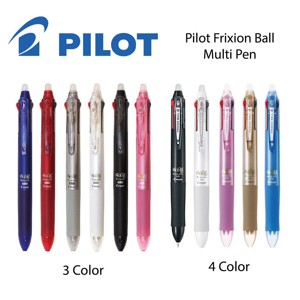 Pilot Frixion Ball Multi Pen (Slim) - 0.5mm | Shopee Thailand