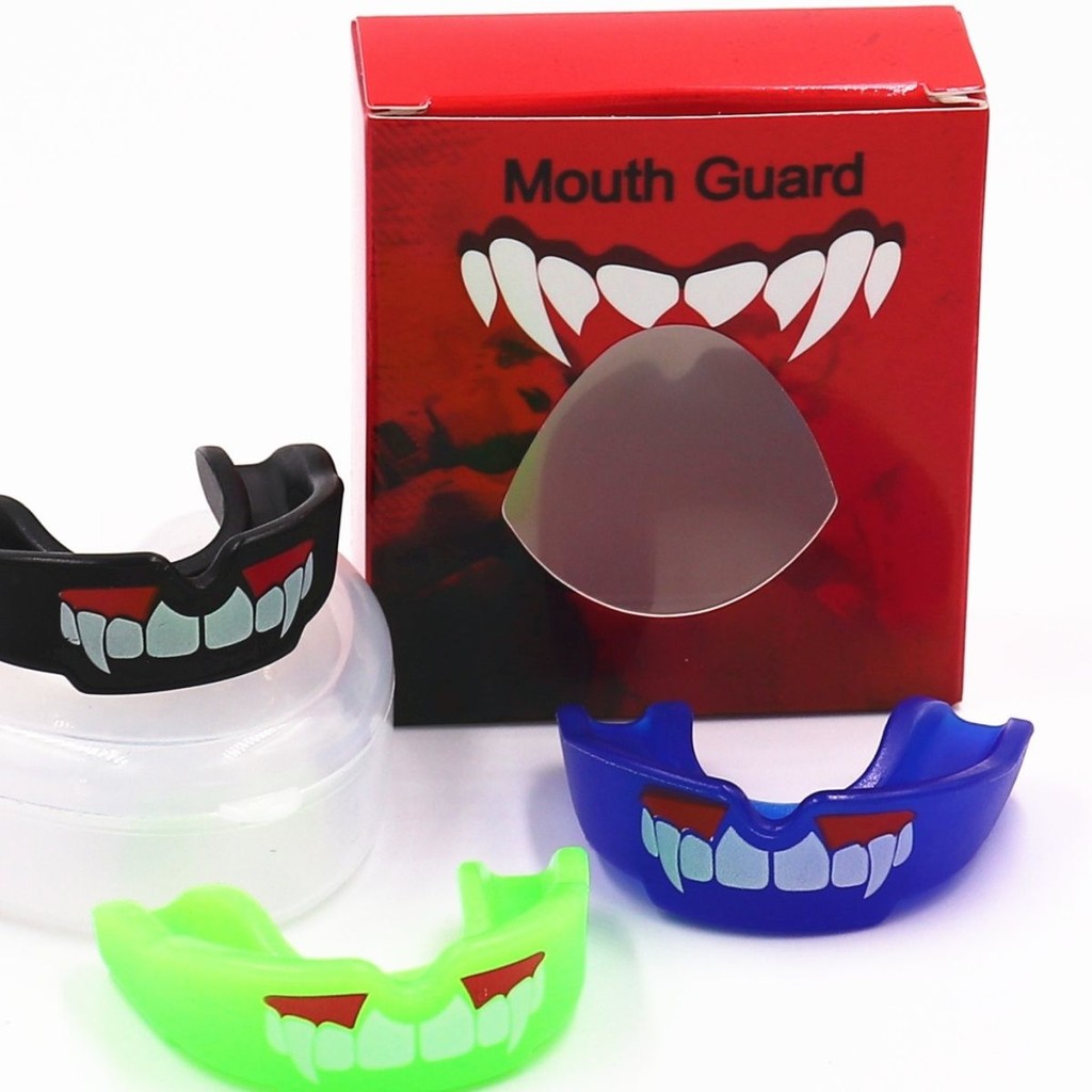 ทนทาน Fangs Boxing Braces ฟันยางมวยไทยต่อสู้เทควันโด Sanda อุปกรณ์ ...