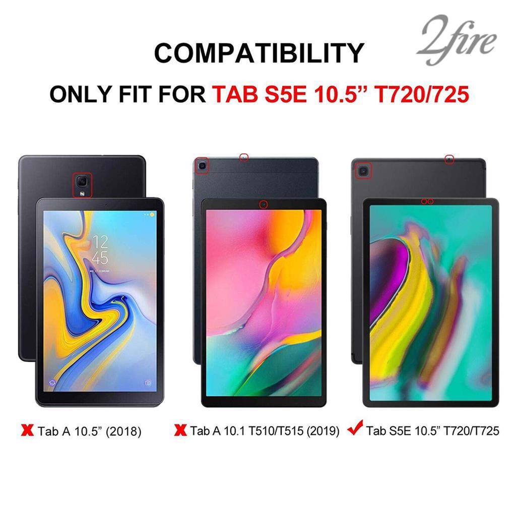 Samsung Galaxy Tab S5e 10.5 นิ้วแท็บเล็ตคีย์บอร์ดหนังบลูทูธ SM-T725 ...