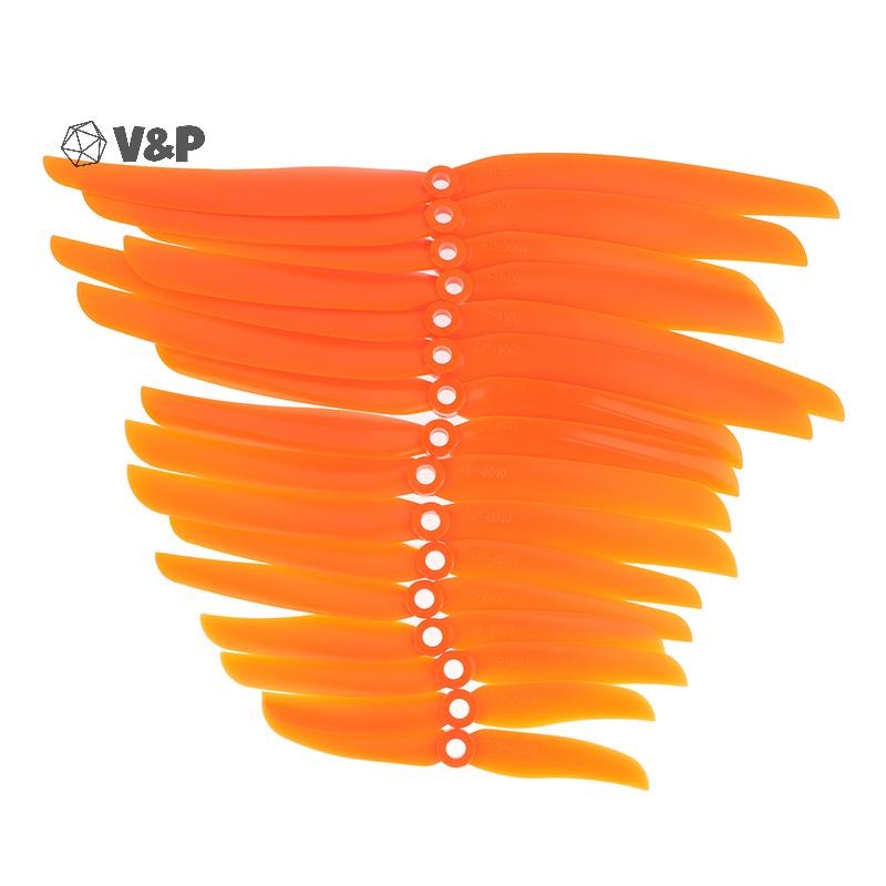 V & P 2PCS เครื่องบิน GWS ใบพัด EP5030 7035 8040 8060 9050 1060 สกรู ...