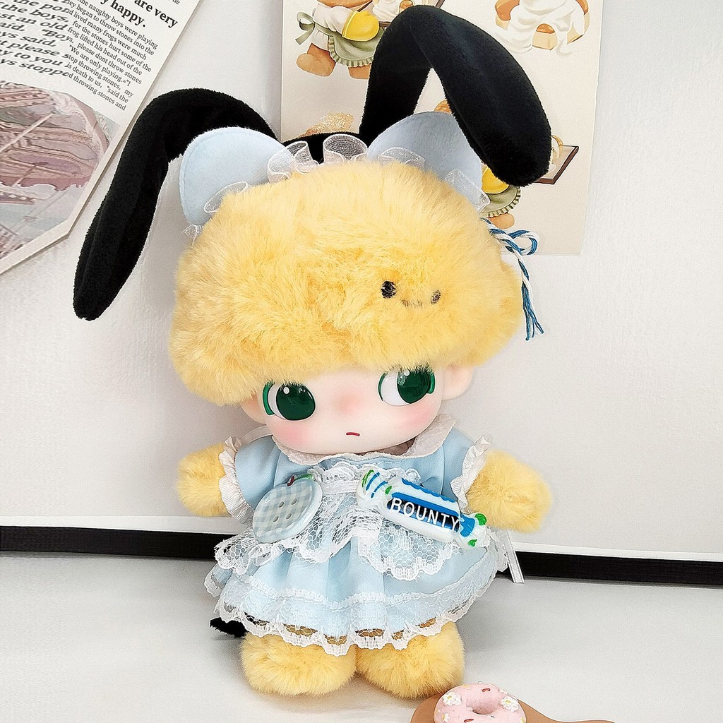 ชุดตุ๊กตาวินิล Dimoo ชุดตุ๊กตาพลูโต Pop Mart Goofy Daisy อุปกรณ์กล่องตา ...