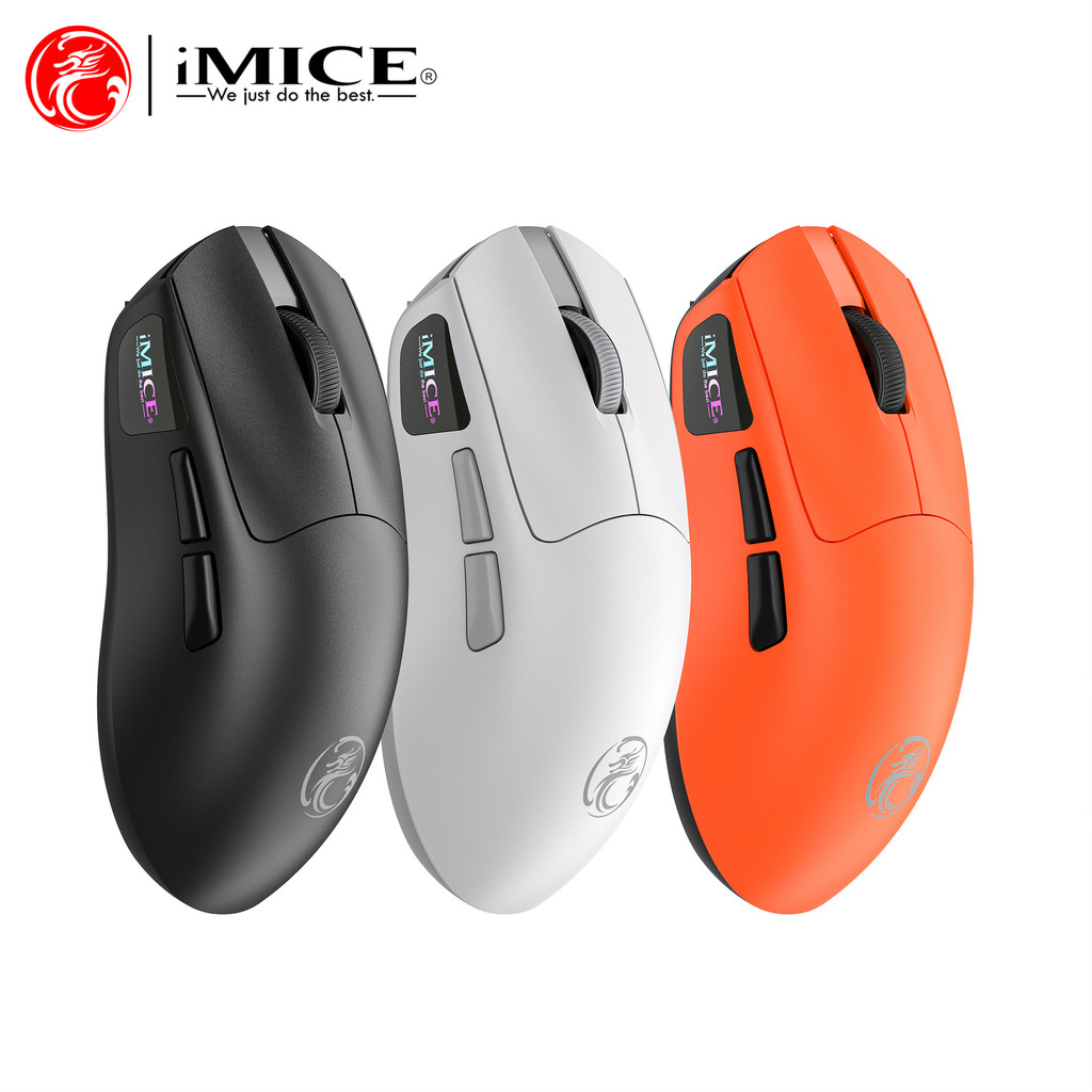 [2025] IMICE เมาส์ไร้สายบลูทูธสำหรับเล่นเกม G900 น้ำหนักเบา สามโหมด ...