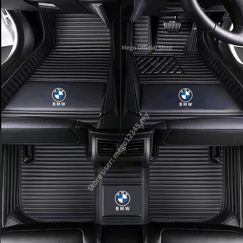 Bmw IX iX2,iX3,i20,i4,i7 G08,G26,G70 ขวาไดรฟ์รถหนังพรมปูพื้นรถยนต์ / พรมปูพื้น / พรมรถยนต์ ...