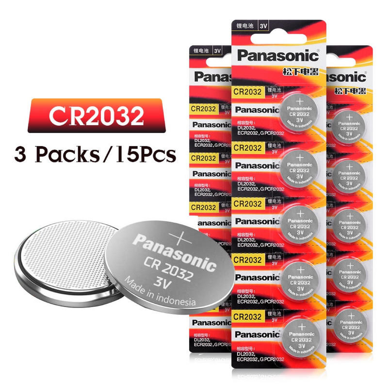 ของแท้ Panasonic CR2032 ปุ่มแบตเตอรี่ CR2025CR2016 กุญแจรีโมทรถยนต์ 3 โวลต์ลิเธียมอิเล็กทรอนิกส์ ...