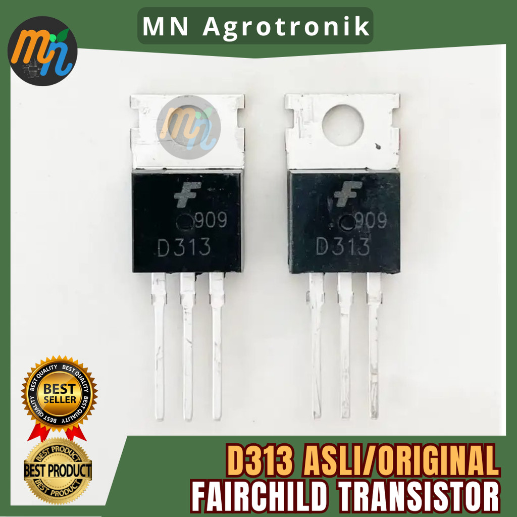 Tr ทรานซิสเตอร์ D313 D 313 แจกัน Fairchild NPN bias | Shopee Thailand