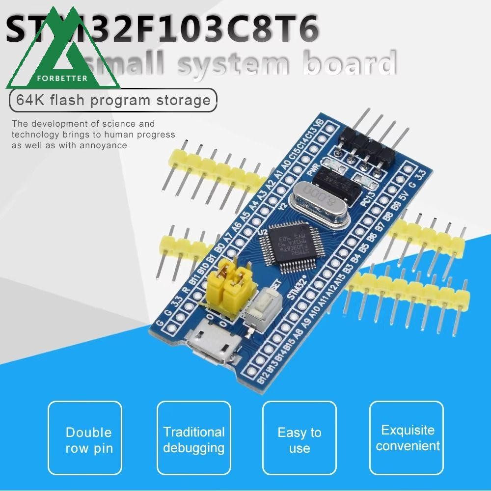 FORBETTER STM32F103C8T6 บอร์ดพัฒนา,พอร์ต Type-C อัตโนมัติ Firmware อัพเกรด STM32 ARM Core การ ...