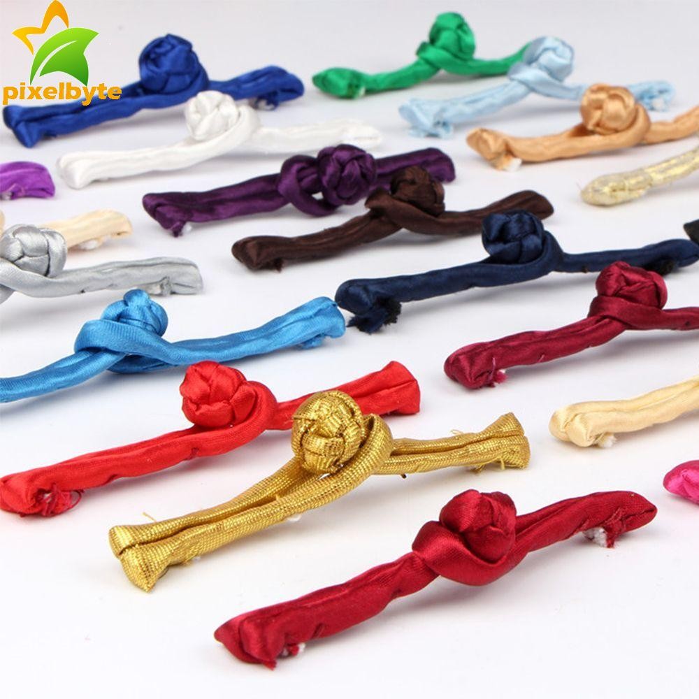 PIXELBYTE จีน Knot กบ Tradition อุปกรณ์เสริมหัวเข็มขัด DIY เย็บ Fasteners ปุ่ม Cheongsam ปิด ...