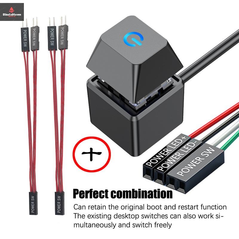 COD PC LED PCputer กรณีภายนอก Buttonputer กรณีเมนบอร์ดปุ่มกุญแจกลเมน ...