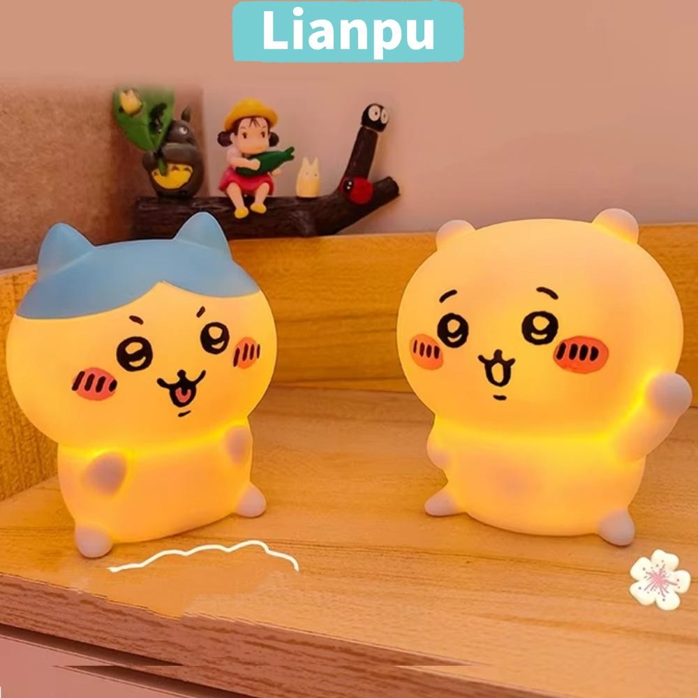 ไฟกลางคืน LIANPU, ของเล่นเรืองแสงไวนิล Chikawa, ตุ๊กตามินิอนิเมะ Kawaii ...