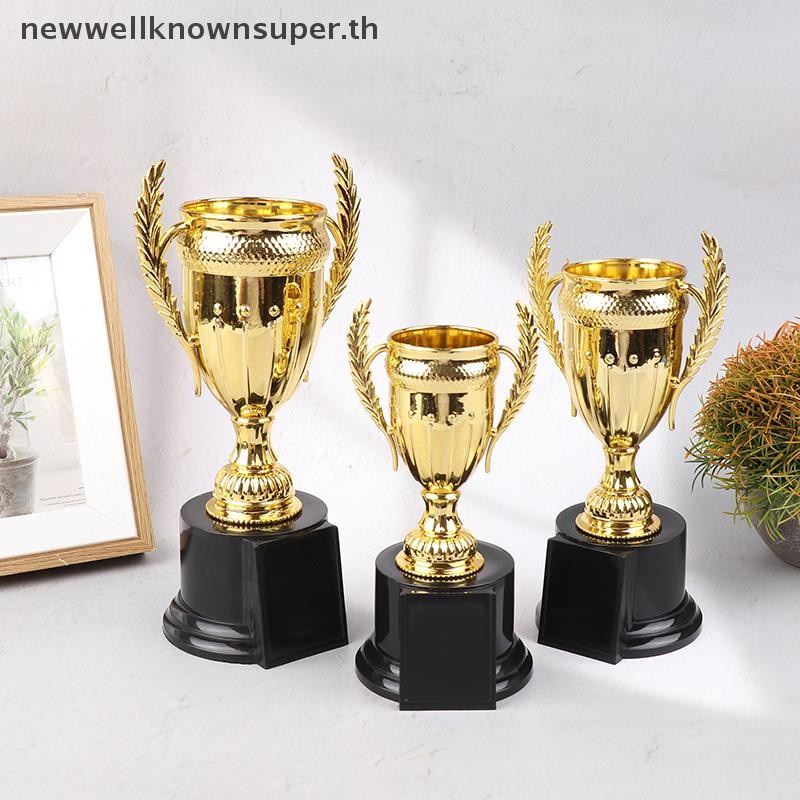 ใหม่ 1 ชิ้นมินิรางวัลพลาสติก Trophy เด็ก Winner Gold Trophies ของเล่น ...