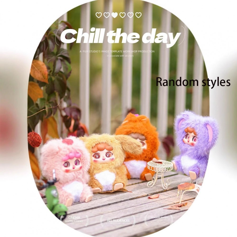 Migo Forest Garden Party Plush Series ตุ๊กตาอินเทรนด์ของสะสมทํามือ ...