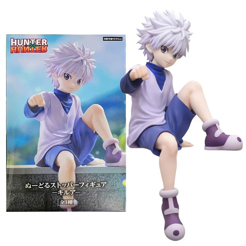 ตัวเลขอะนิเมะ 12CM Anime HUNTERxHUNTER Killua Zoldyck Figure Noodle ...