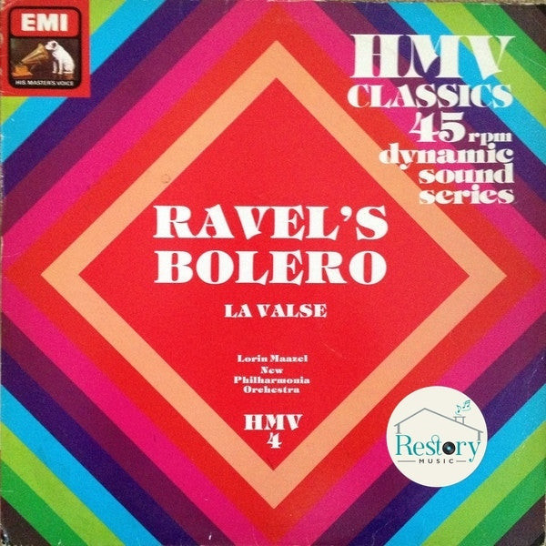 แผ่นเสียง Maurice Ravel, Lorin Maazel, New Philharmonia Orchestra ...