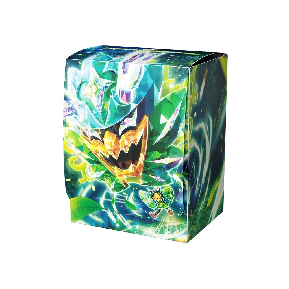 Pokemon Card Game Deck Case Terrastal Orgapon Green Ramen | Shopee Thailand