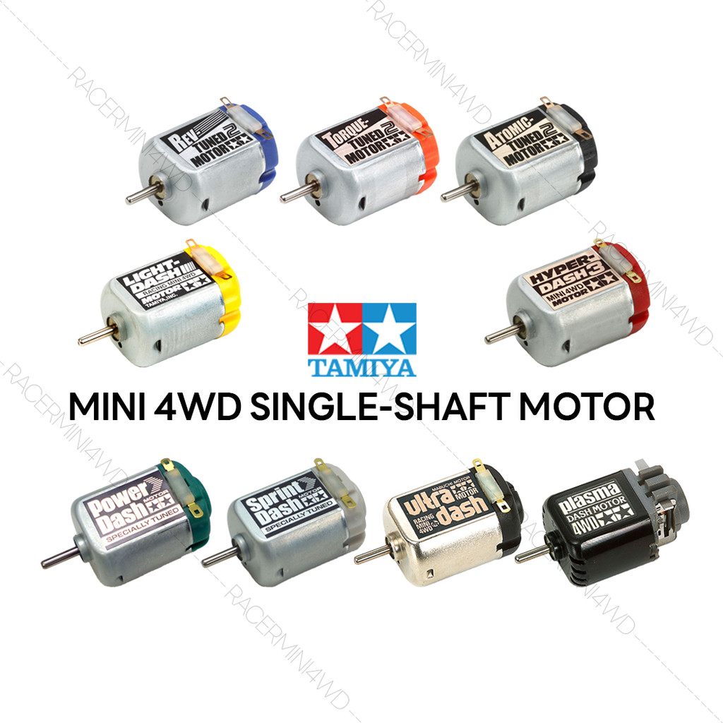 TAMIYA Mini 4WD Single-Shaft Motor มอเตอร์แกนเดียวรถมินิโฟร์วีล 15186 ...