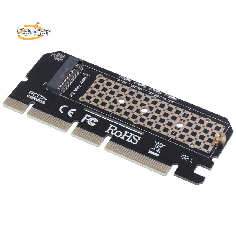 caesarA8m.2 NVMe SSD NGFF ถึง PCIE 3.0 X16 อะแดปเตอร์ m Key Interface ...