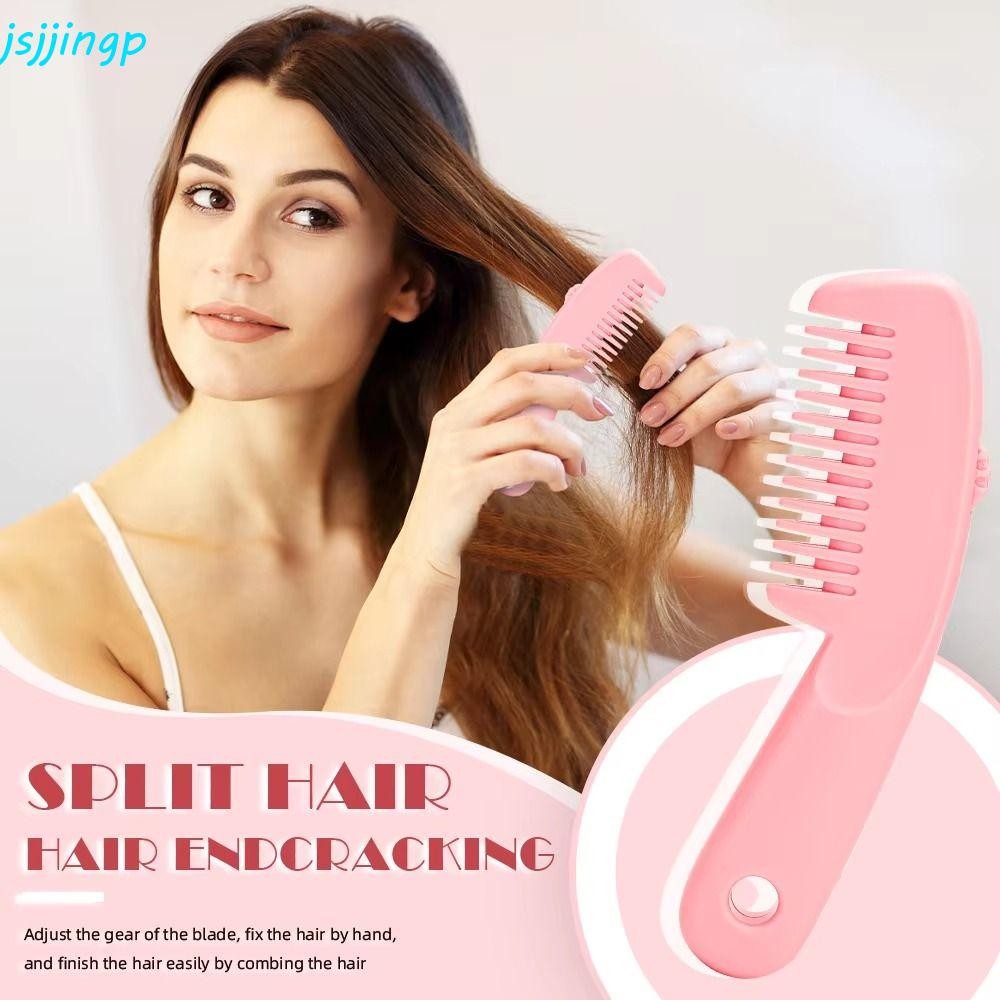 Jsjjingpเลื่อนเรียบTrimmer,3โหมดคู่มือ2ใน1ทําผมหวี,มืออาชีพที่มีรูแขวนที่ถอดออกได้แบบพกพาตัดผม ...