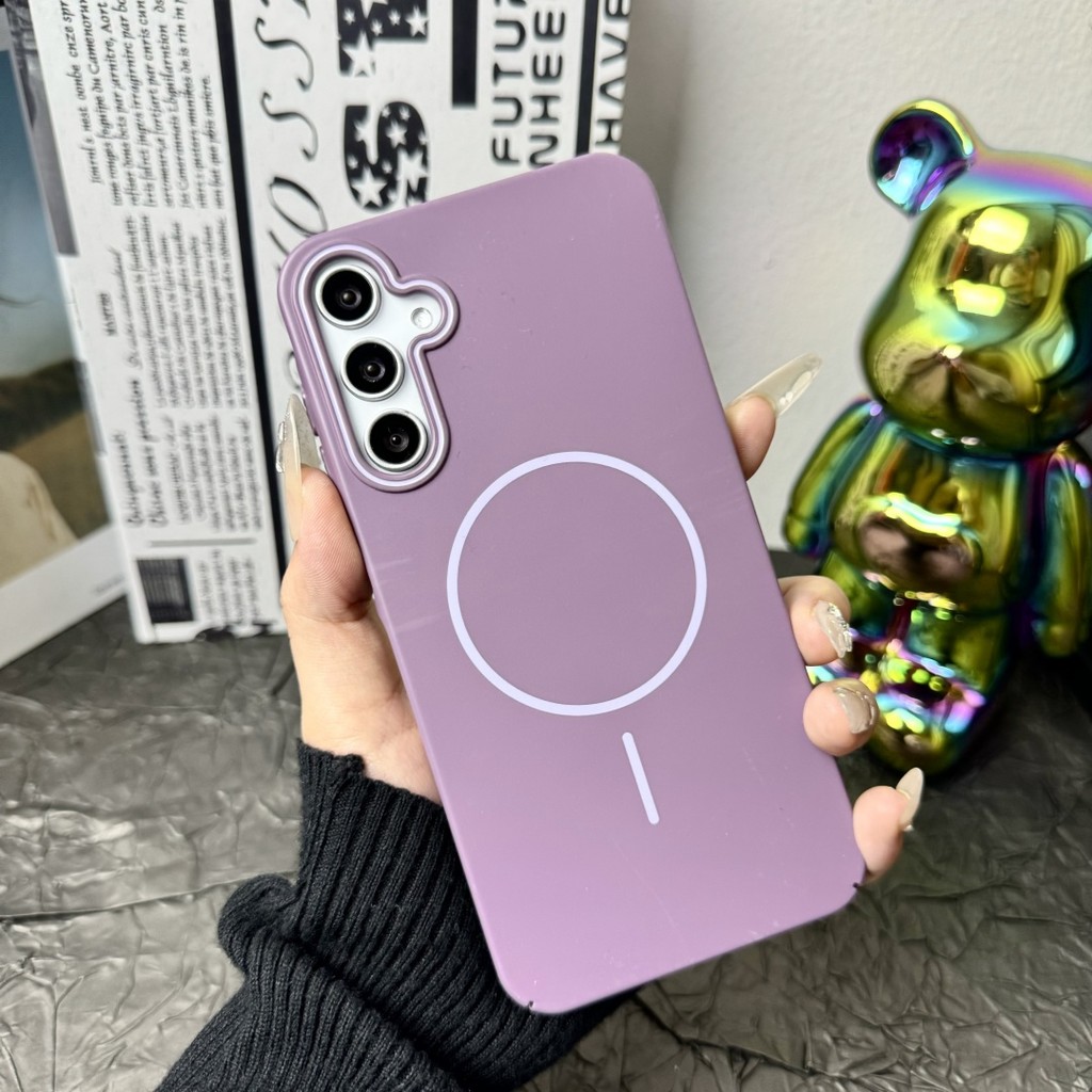 เคสโทรศัพท์แม่เหล็กสำหรับ Samsung Galaxy A56 A36 A26 A16 A06 A55 A35 A25 A15 A05S A05 5G 4G ...