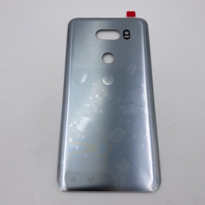 กระจกฝาหลังแบตเตอรี่แผงประตูกรณีอะไหล่สําหรับ LG V30 VS996 LS998U H933 ...