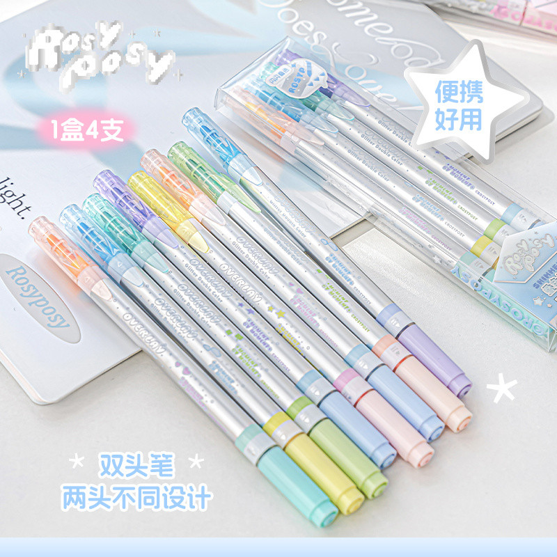 PUFFOCATˇ Rosy Double-Headed Stacking Flash Pen High-Value in Style ...