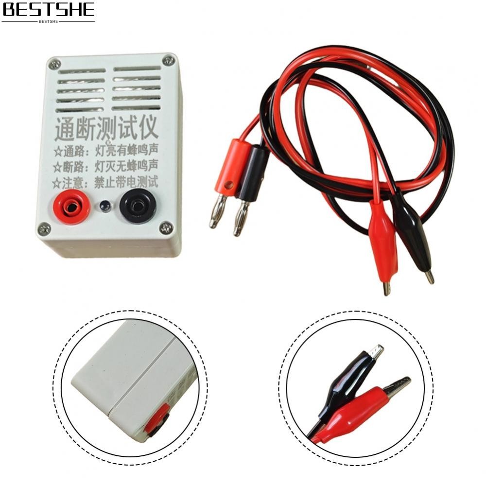 {bestshe}9V Buzzer Tester Built-in 9V Battery Indicator Light Loop ...