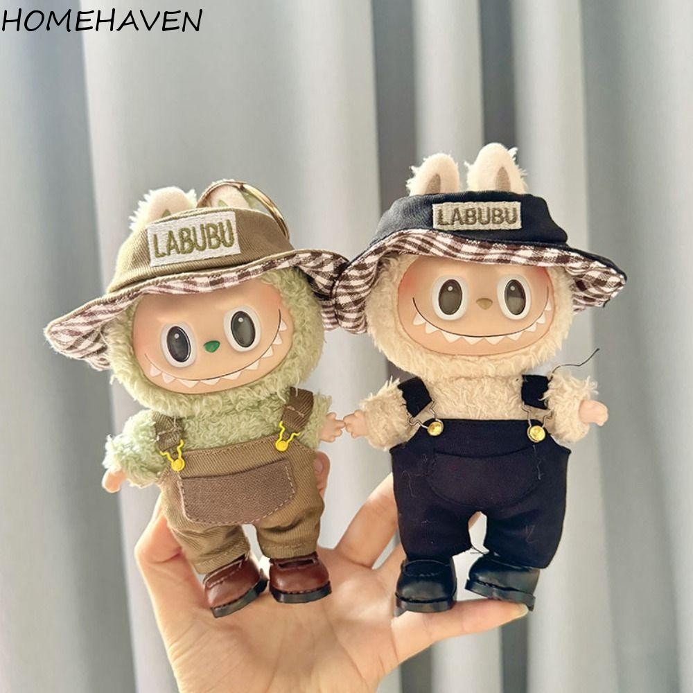 Homehaven Labubu Time เสื้อผ้า, Square Toe รองเท้า Suspender กางเกง 17 ...