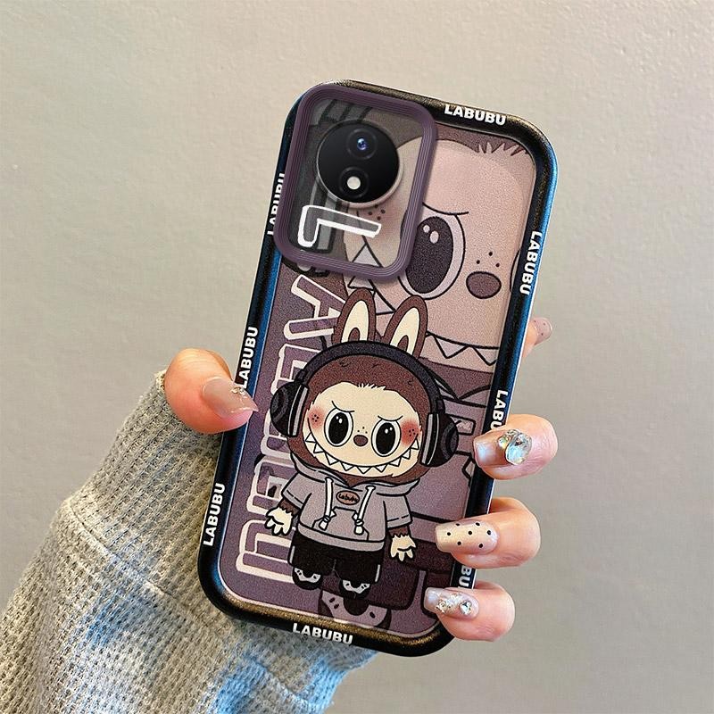 เคสการ์ตูนซิลิโคนอ่อนนุ่มสําหรับ Vivo Y02 V2217 VivoY02 เคสโทรศัพท์ TPU ...