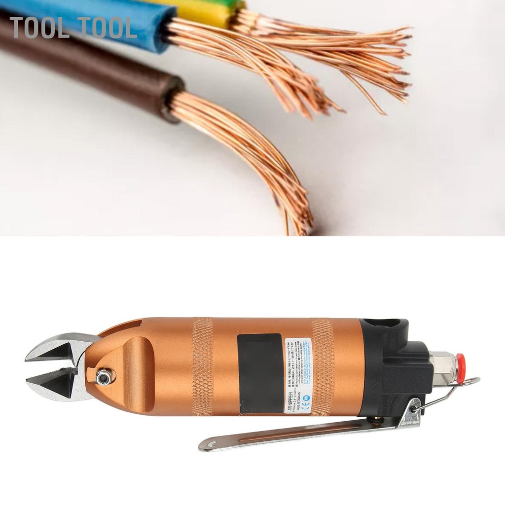 Tool Pneumatic Scissors Alloy Steel Blade Air Nipper Diagonal Cutting ...