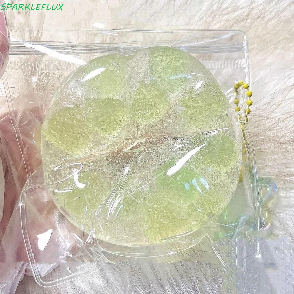 Sparkleflux ของเล่นบีบมุก, หินลูกปัด Squishy Pearl Noisy Ball ของเล่น ...