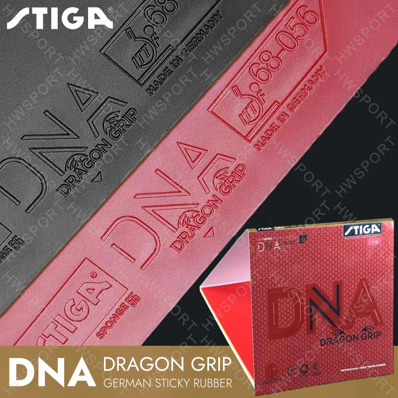 ยางปิงปอง STIGA DNA Dragon Grip ผลิตในเยอรมนีแผ่นยางปิงปองเหนียวพร้อม ...