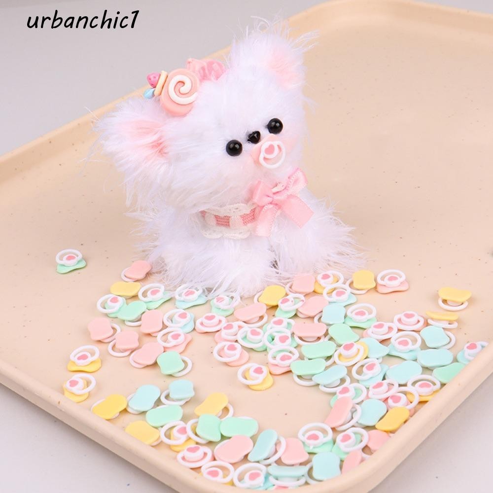URBANCHIC 4 ชิ้น Mini ตุ๊กตา Pacifier, Pacifier รุ่น Miniature BJD ...