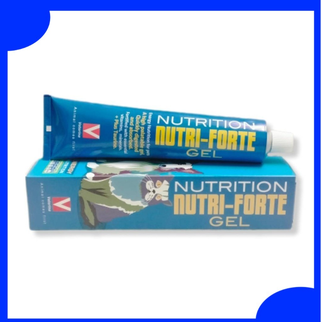 NUTRI-FORTE GEL เจลให้พลังงาน เจลสัตว์ป่วย วิตามินบำรุง สำหรับสัตว์ ...
