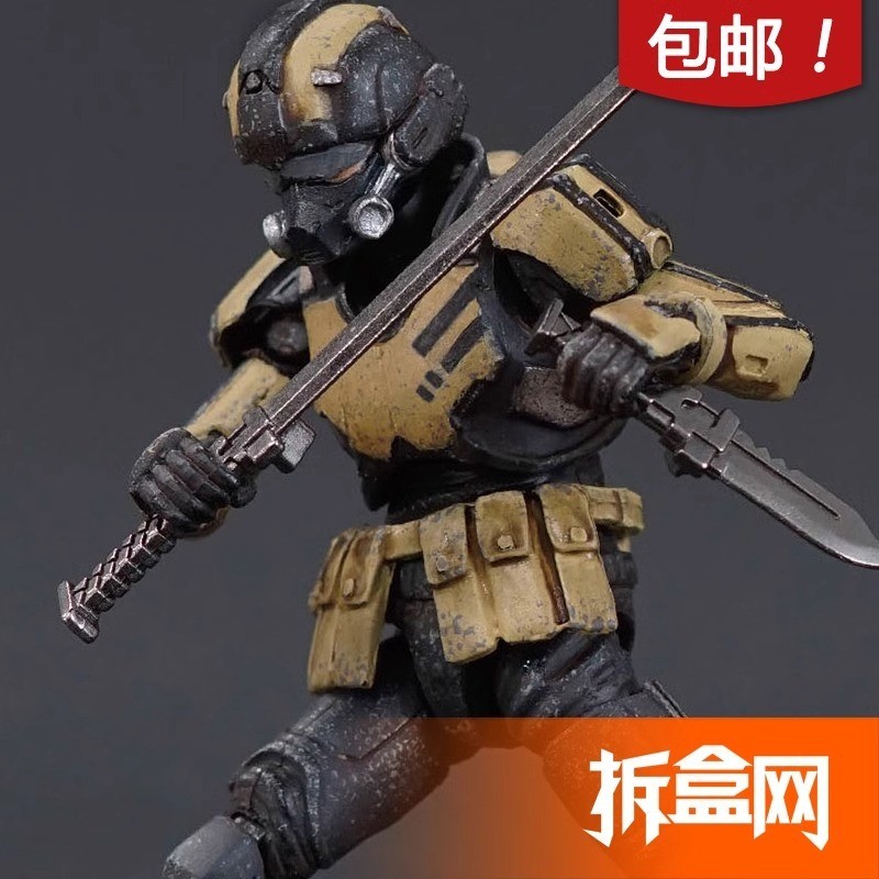 พร้อมส่ง Acid Rain War FAV-A43 Hell Serge 12cm Soldier 1/18 Action ...