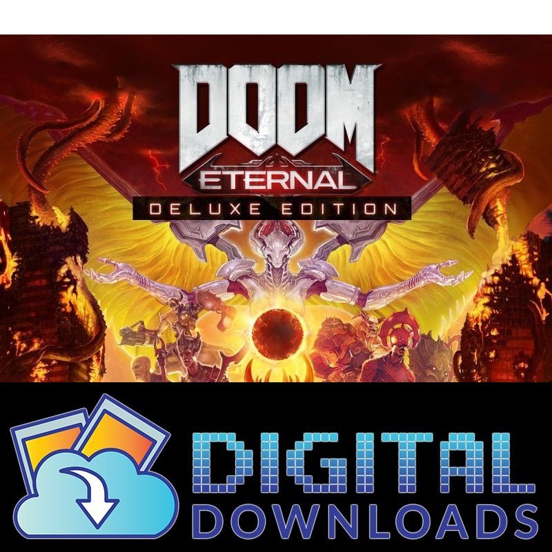 🎮 [เกม PC] [เกม คอม] [USB] DOOM ETERNAL + DLC | Shopee Thailand