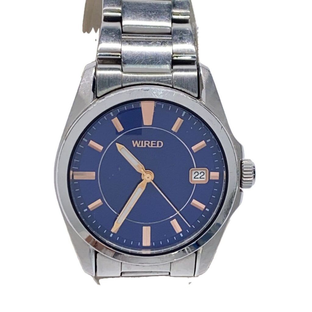 Seiko(ไซโก) SEIKO NEXTAGE men's watch quartz analog stainless steel NVY ...
