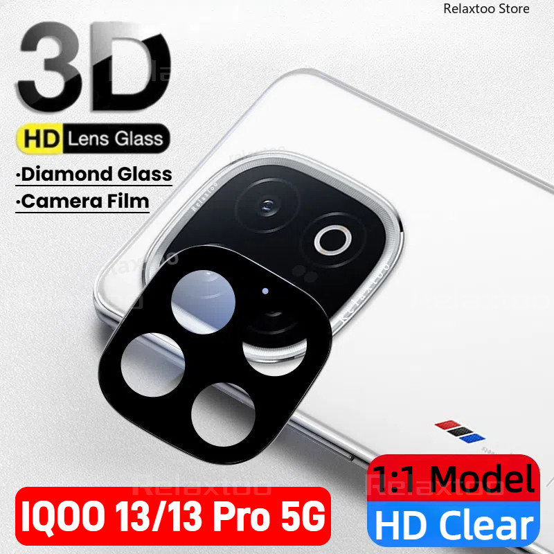 Iqoo13 Pro 5G 2024 3D Clear ฟิล์มกันรอยกล้องสําหรับ vivo iQOO 13 12 Pro 13Pro IQOO13Pro 5G ...