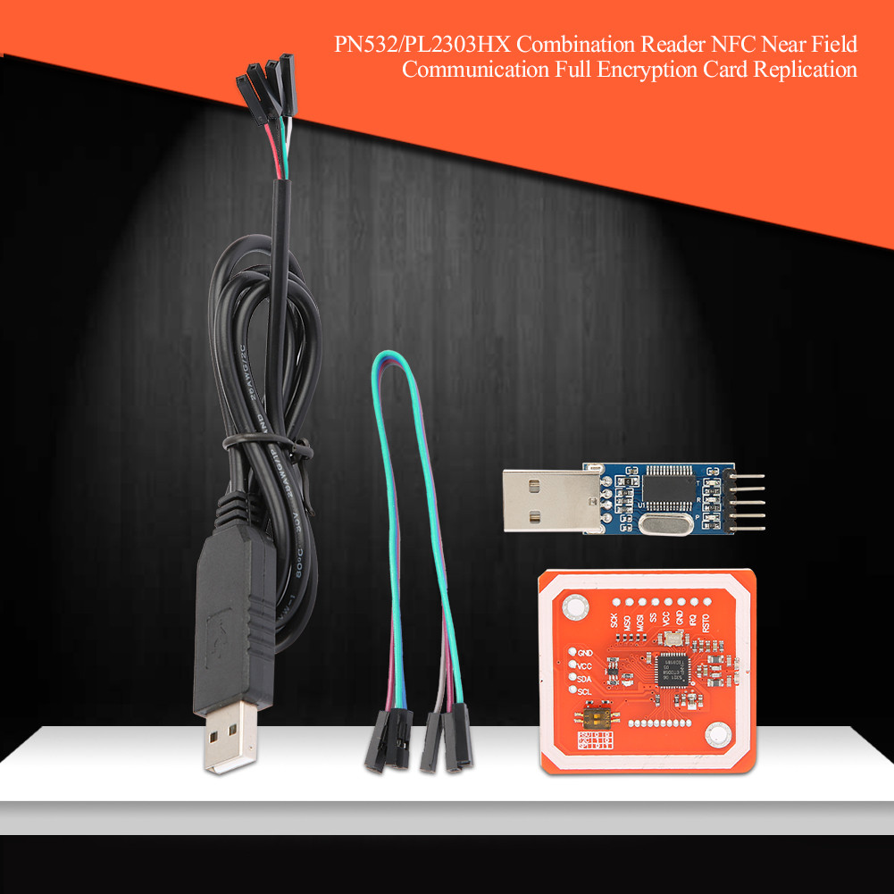 PN532/PL2303HX เครื่องอ่านแบบรวม NFC Near Field Communication Module ...