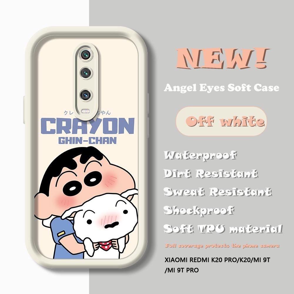 การ์ตูนน่ารักเครยอนชินจังเคสโทรศัพท์สําหรับxiaomi Redmi K20 K30 K50 K40 Pro Plus K60 Ultra K40 ...