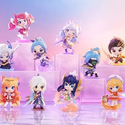 อุปกรณ์เสริม)popmart LOL FIGHT FOR THE GOLDEN SPATULA Blind Box ของแท้ ...