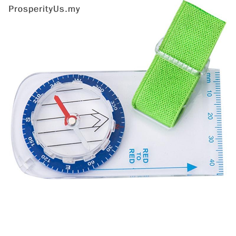 [Prs] 1 PC กลางแจ้ง Professional Thumb Compass Elite การแข่งขัน Orienteering เข็มทิศเข็มทิศแบบ ...