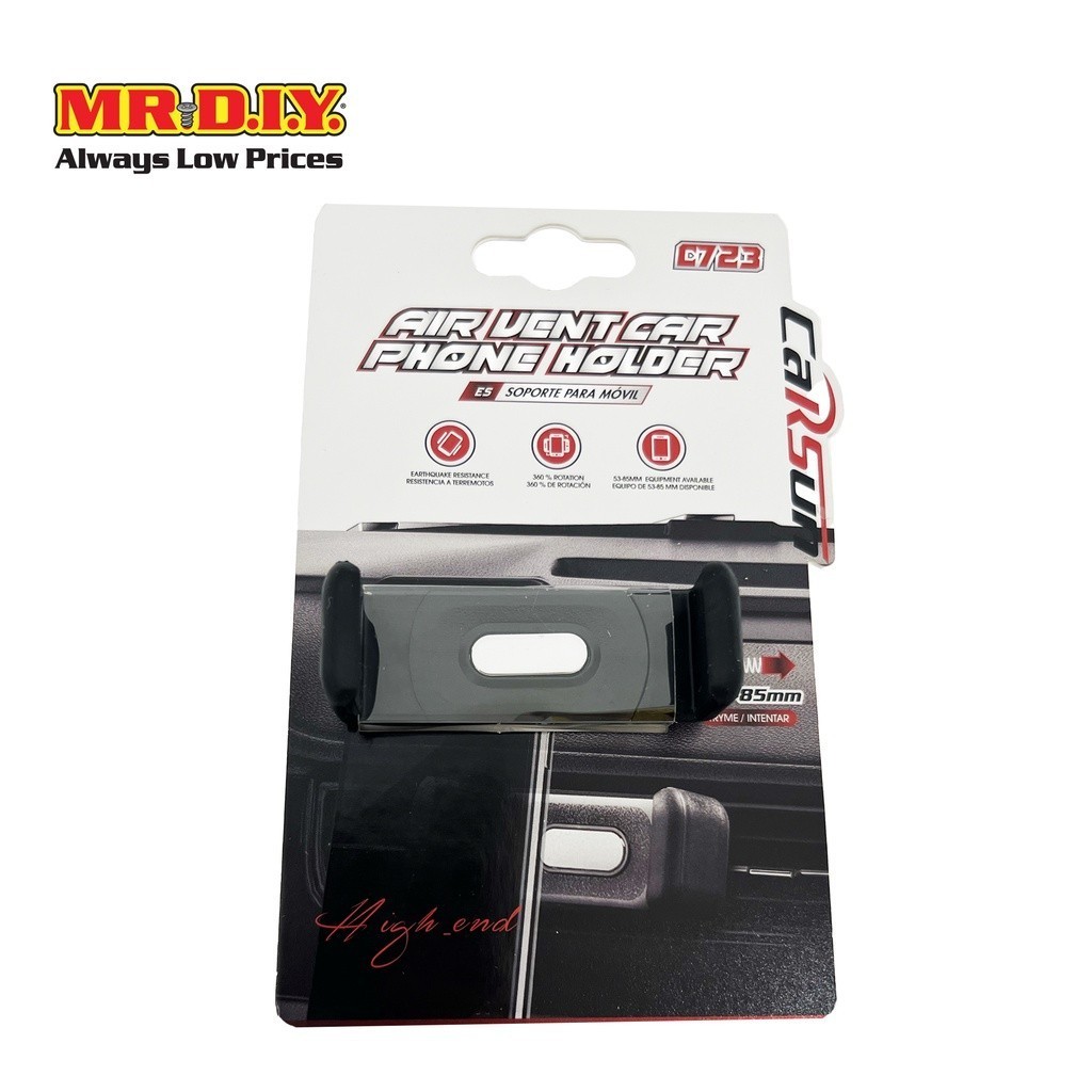 CARSUN ที่ยึดโทรศัพท์มือถือ วางโทรศัพท์มือถือในรถยนต์ สำหรับยึดติดกับช่องแอร์ | Shopee Thailand