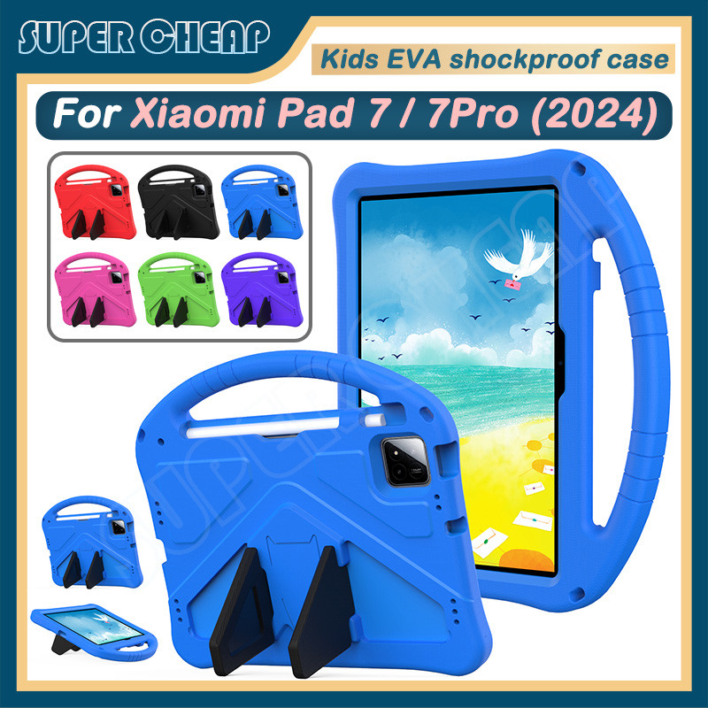 สําหรับ Xiaomi Pad 7 11.2 นิ้ว Xiaomi Pad 7Pro 2024 EVA กันกระแทกเด็กความปลอดภัยแท็บเล็ตฝาครอบ ...