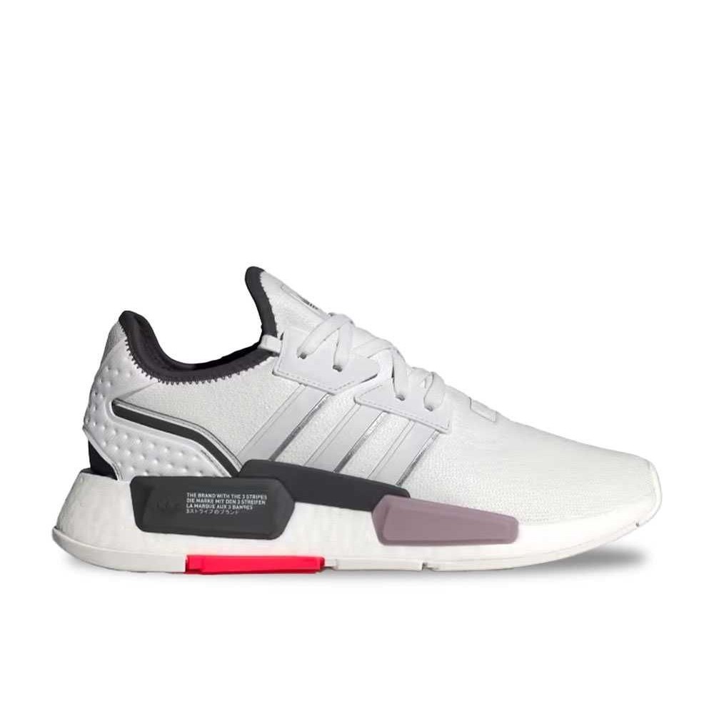 adidas Originals NMD G1 Crystal White Grey One Solar Red Unused ...
