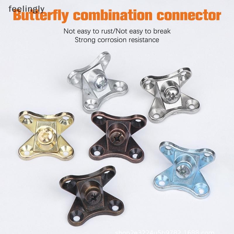 {Life D} Aluminium Alloy Corner s Screws Butterfly L-shaped Support ...