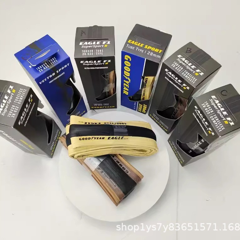 กู๊ดเยียร์ Goodyear Eagle f1r จักรยานถนนเปิดยางสูญญากาศเบาพิเศษป้องกัน ...